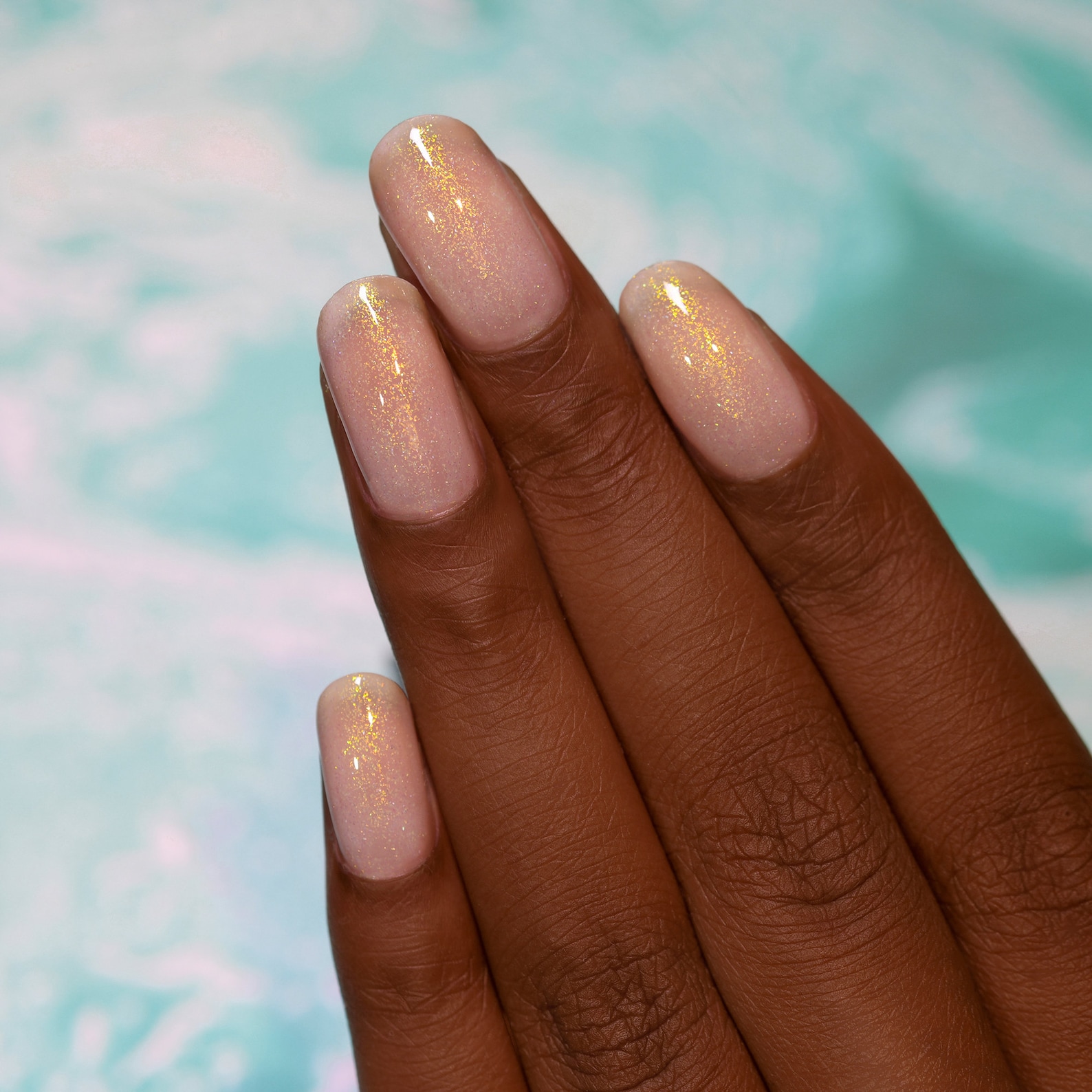 Pina Colada Sheer White Holographic Jelly Nail Polish - Etsy