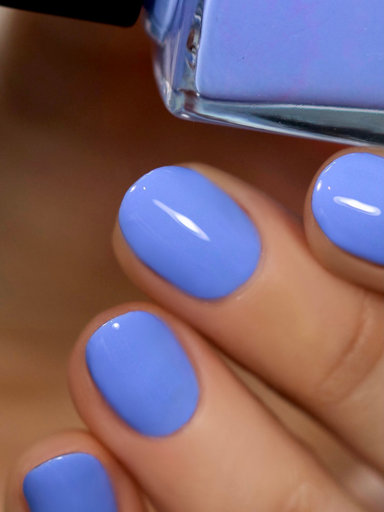 High Dive Vibrant Blue-violet Cream Nail Polish - Etsy
