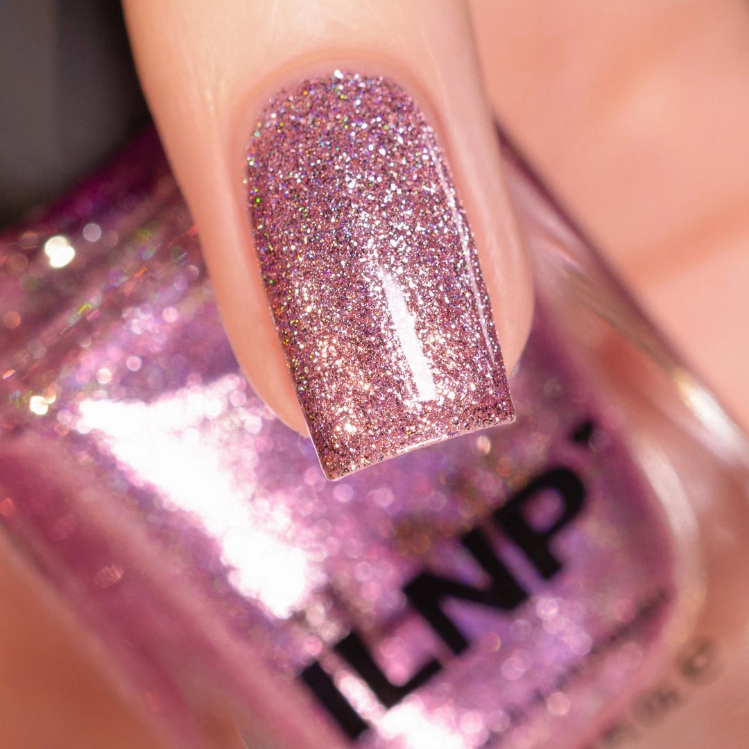 Frosted Rose - Icy Rose Ultra Metallic Nail Polish - Etsy