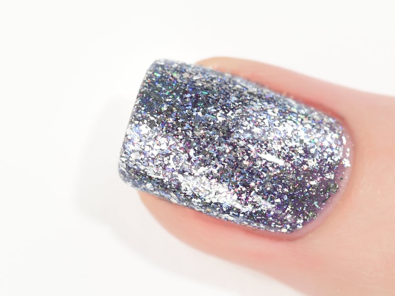 Bulletproof Symphony Medium Periwinkle Metallic Holographic - Etsy