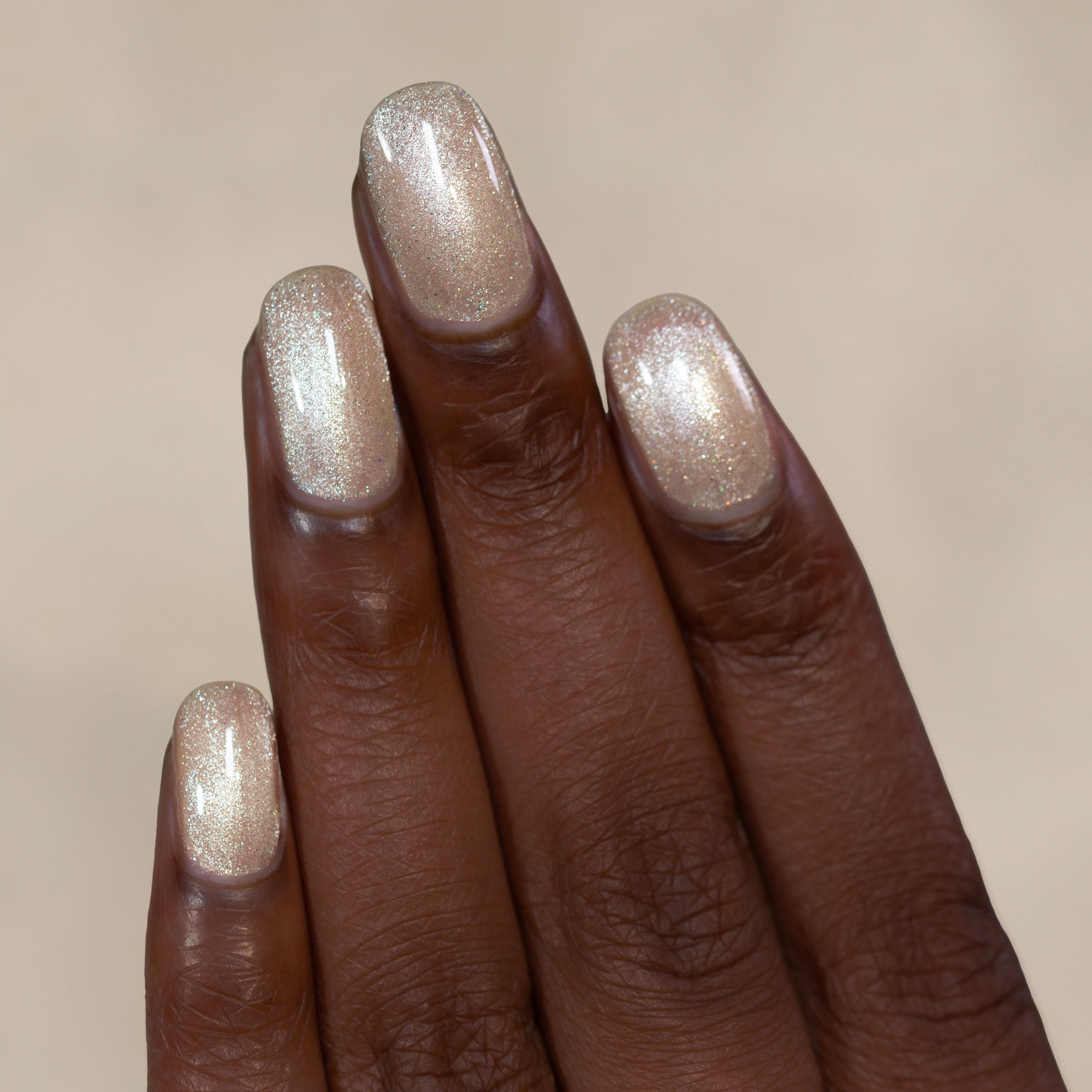 Cashmere - Cashmere Beige Magnetic Holographic Nail Polish - Etsy