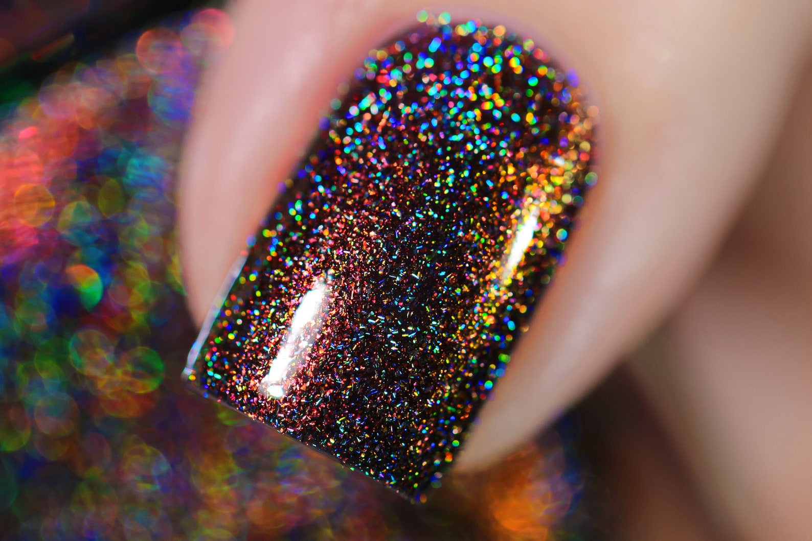 Candlelight Orange to Green Color Kissed Ultra Holographic - Etsy