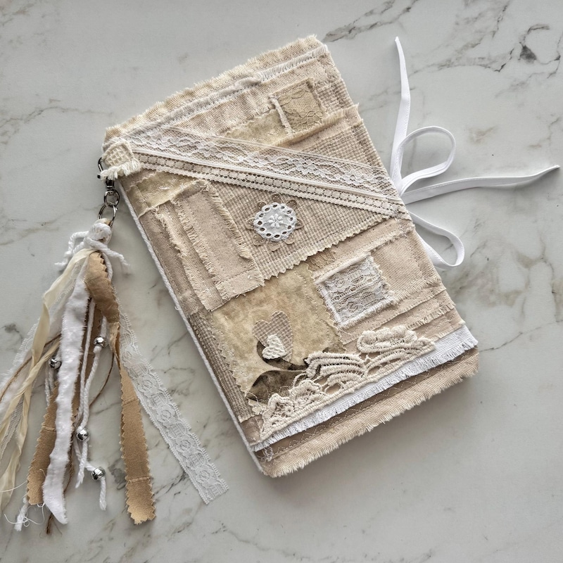 Recycled Fabric Book Cover - Etsy