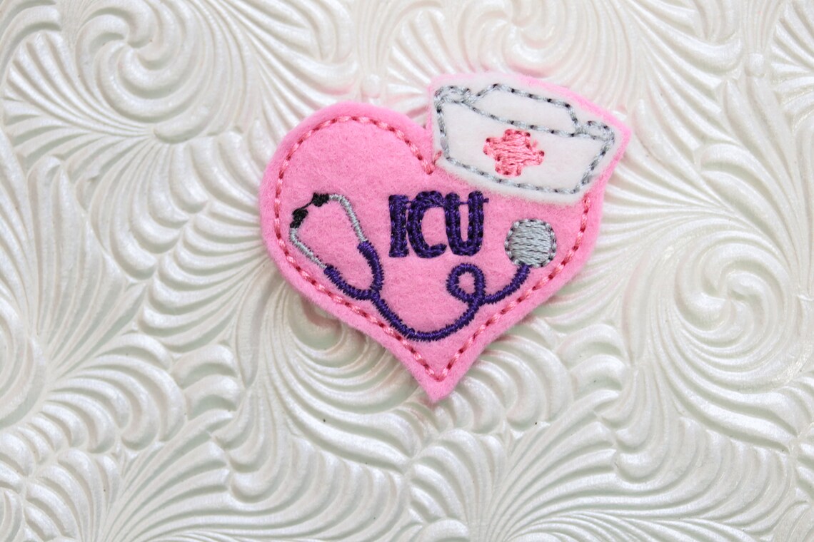 ICU Badge Holder Planner Clip Retractable Badge Holder | Etsy