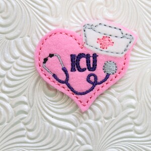 ICU Badge Holder, Planner Clip, Retractable Badge Holder - Etsy