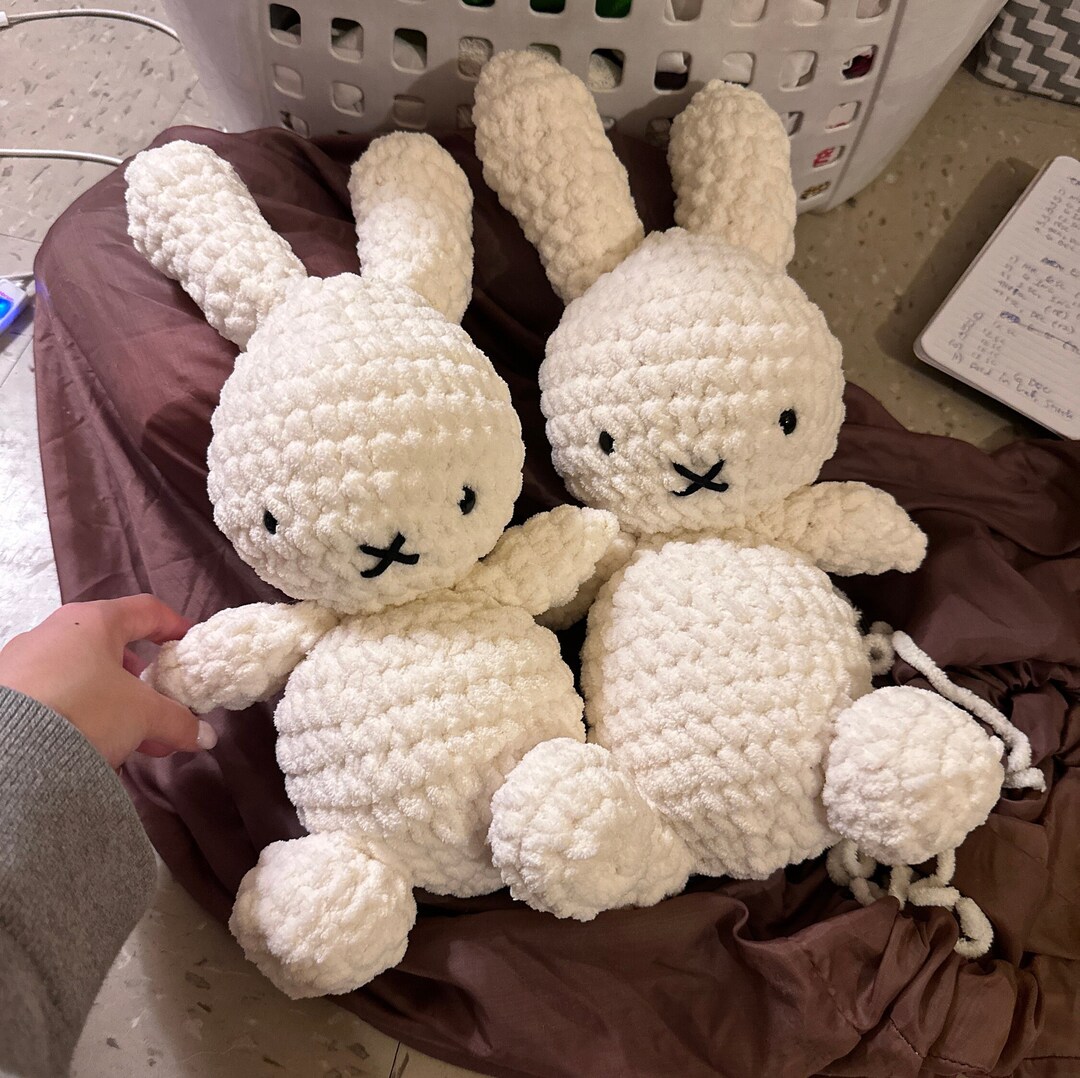 Crochet Miffy Inspired Pattern PDF PATTERN ONLY - Etsy Crochet Miffy Inspired Pattern PDF PATTERN ONLY - Etsy