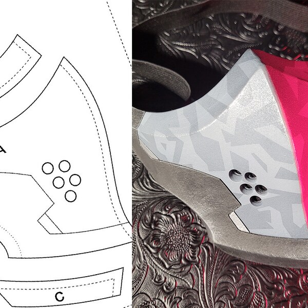 Half Mask Foam Template - Etsy