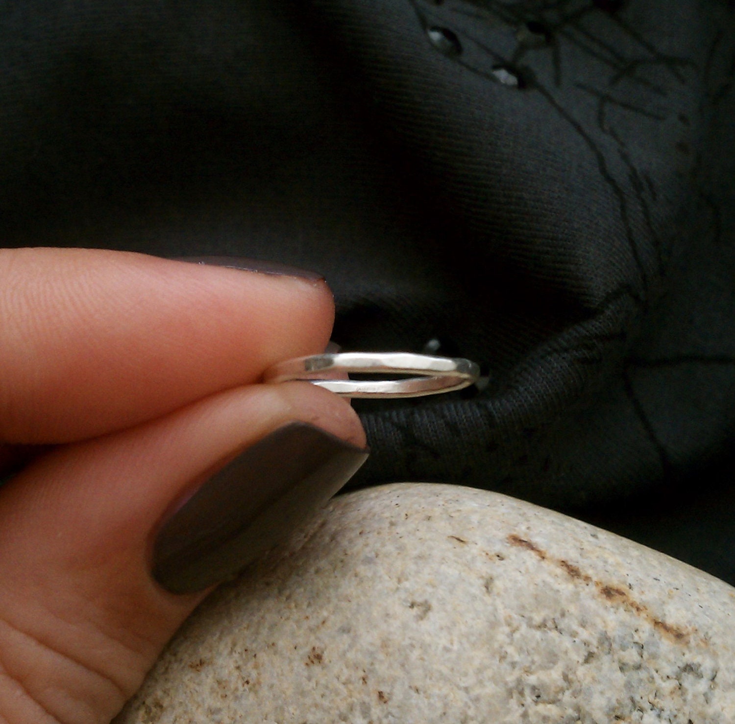 Sterling Silver Above Knuckle / Pinky Little Finger Ring | Etsy