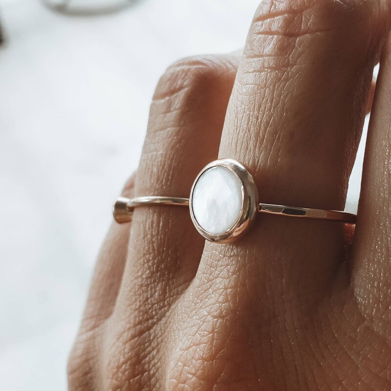 Large Stone Ring - Etsy