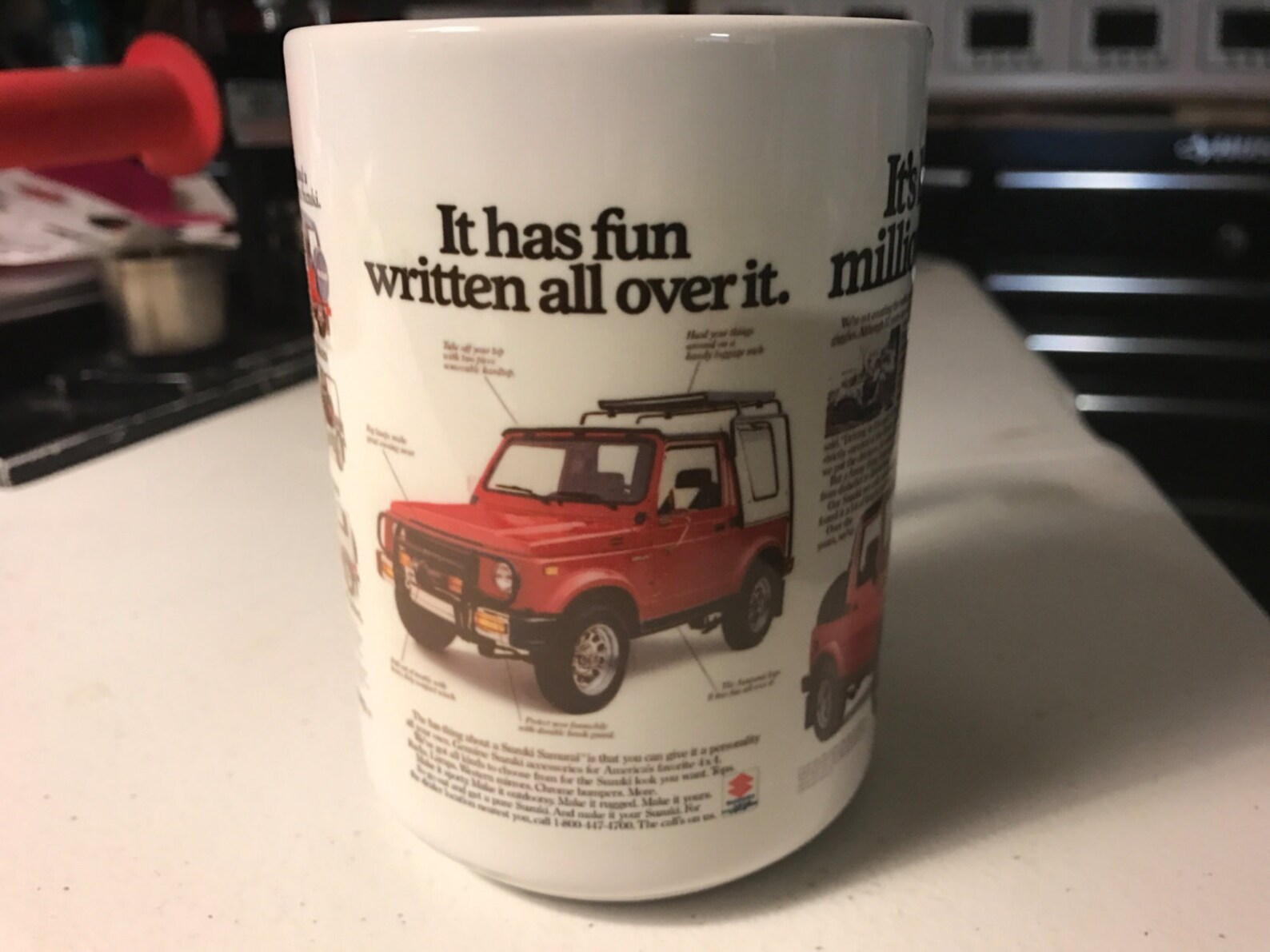 Suzuki Samurai Custom Sublimated Mug - Etsy