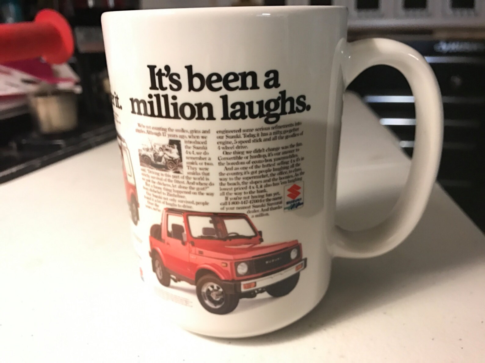 Suzuki Samurai Custom Sublimated Mug - Etsy