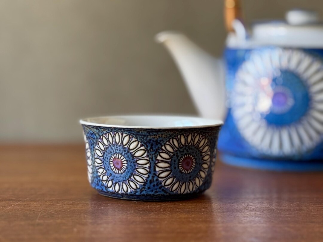 1960s Berte Jessen for Royal Copenhagen - ANNETTE Sugar Bowl ...