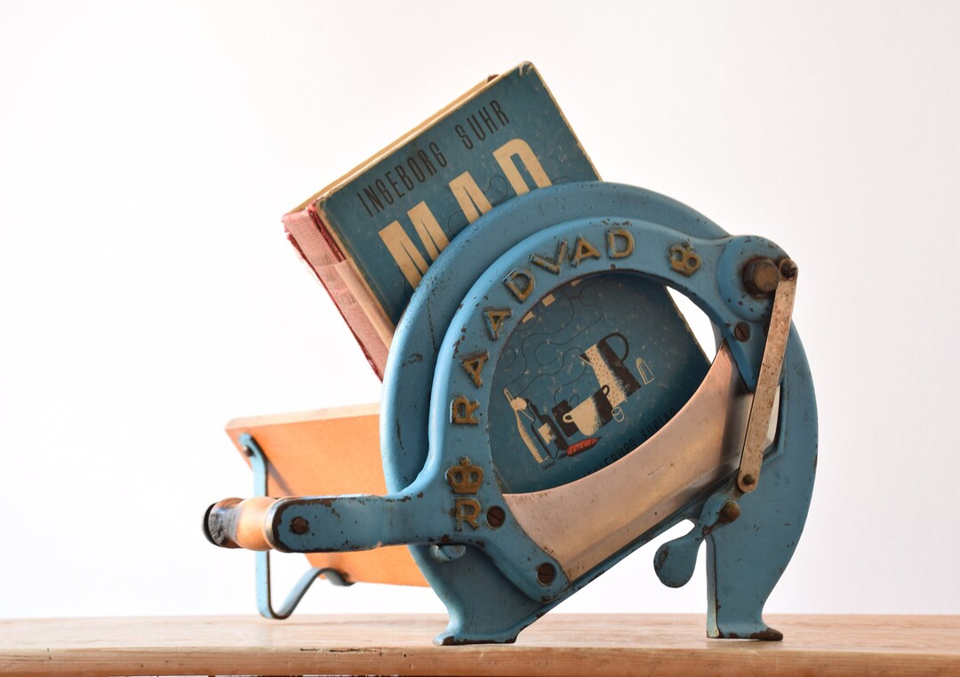 Great Blue! Large RAADVAD - Bread Slicer - Original Blue & Gold - Long ...