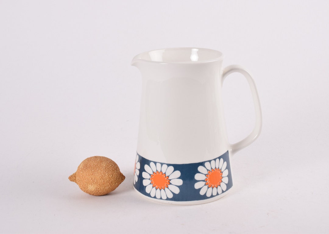 Vintage Figgjo Flint Norway - Turi Design - DAISY Large Pitcher ...