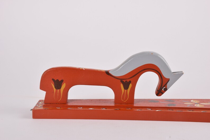 Vintage Danish Scandinavian Mangle Board - Love Wedding Gift - Horse ...