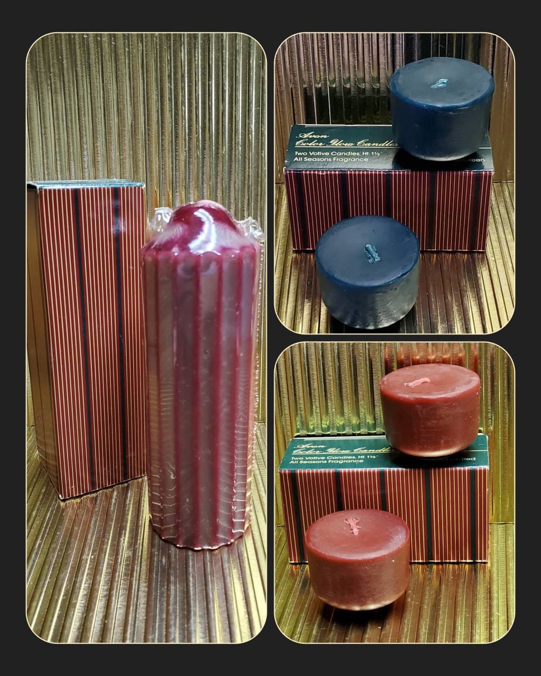 Vintage 1985 Avon Color Glow All Seasons Fragrance Candles NIB - Etsy