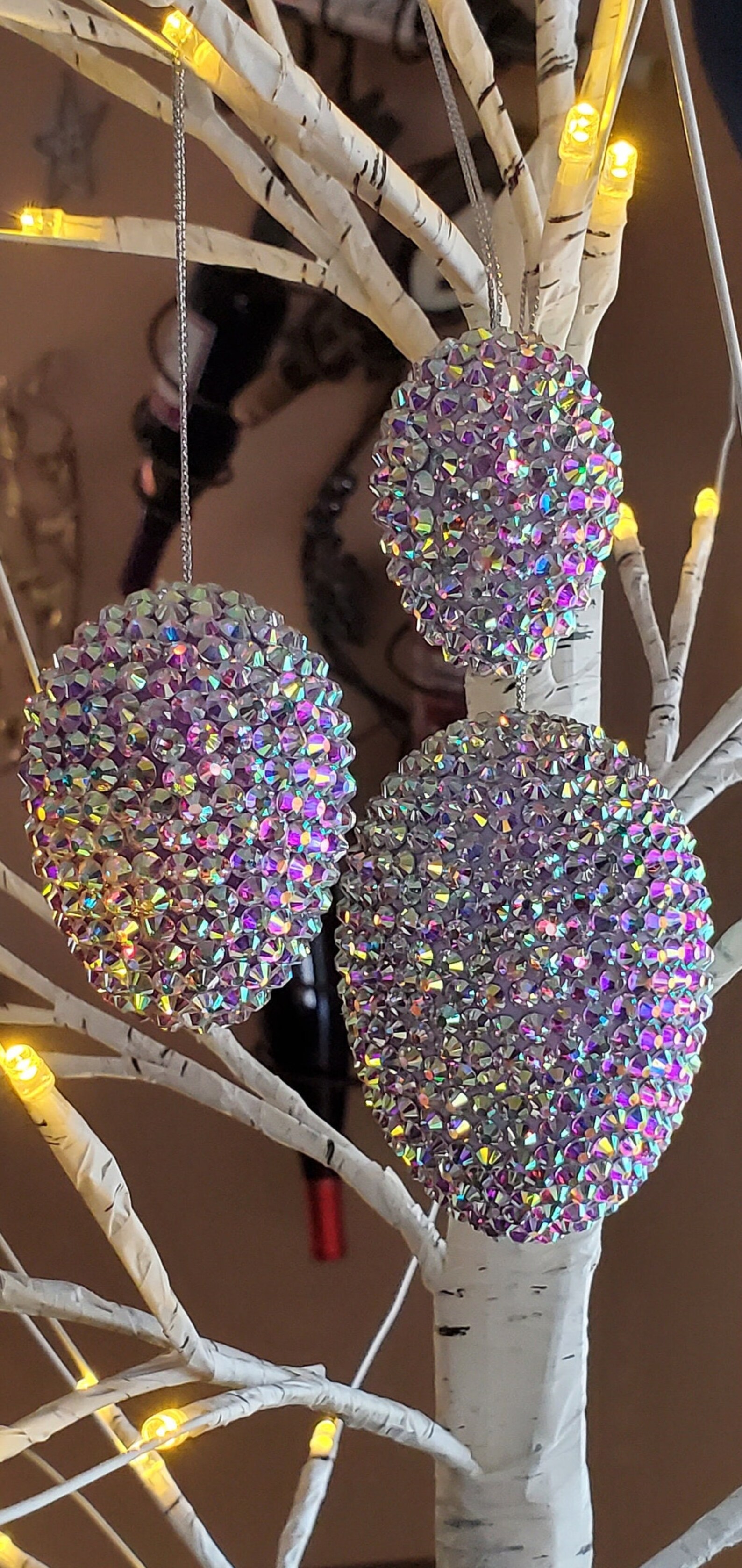 Crystal Jeweled Bling Egg Easter Extreme Sparkle Rhinestone 3 Sizes ...