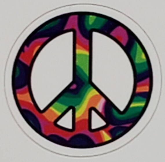 Tie Dye Peace Sign Wallpaper