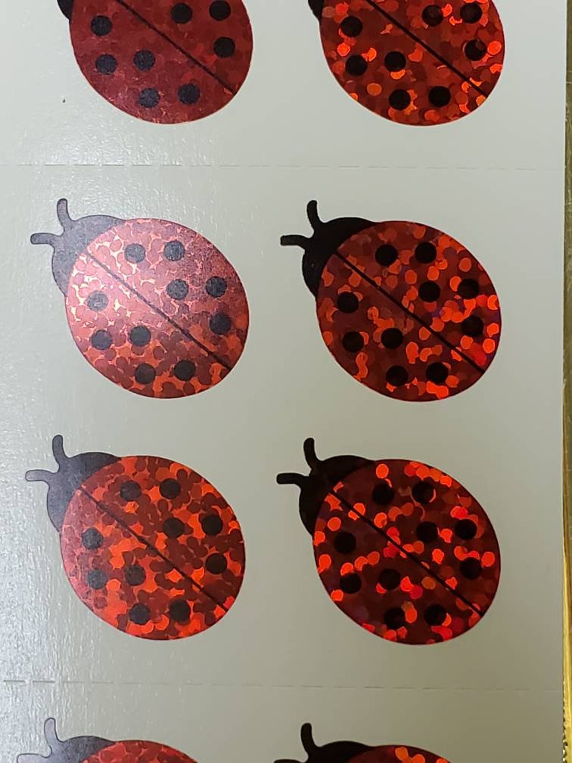 New Hambly Studio Prismatic Lady Beatles Bugs Stickers 16 | Etsy