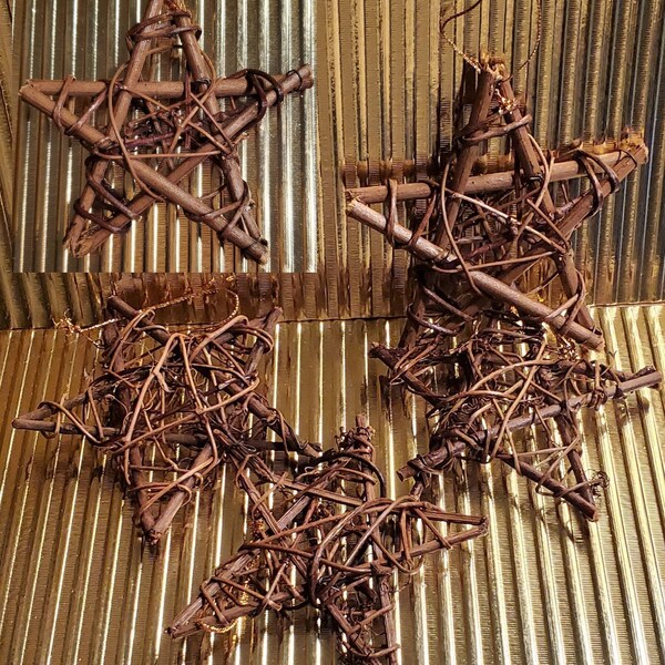 Grapevine Star - Etsy