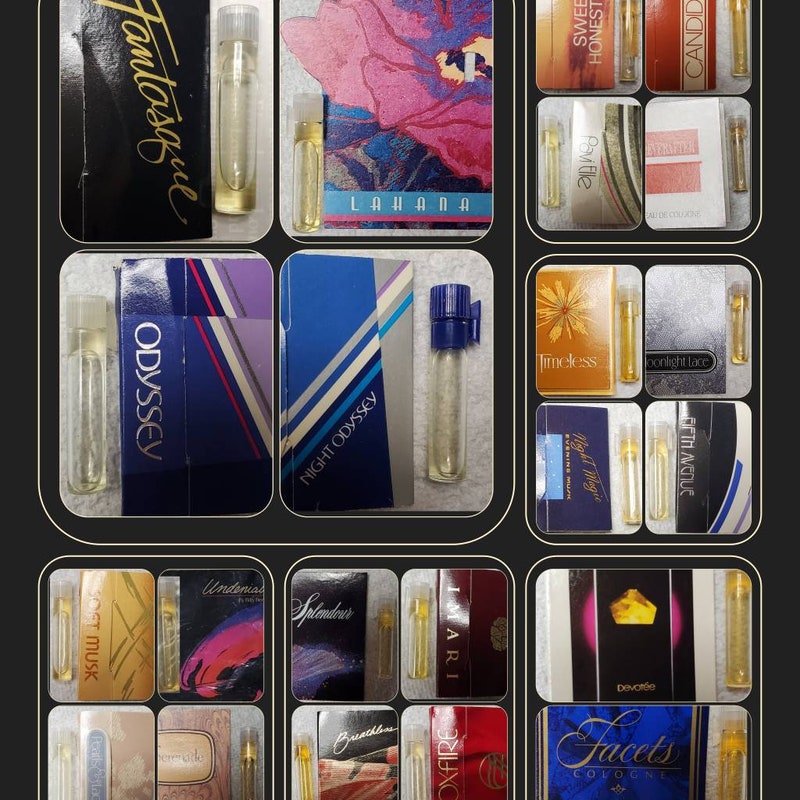 Perfume Sample Cards - Etsy