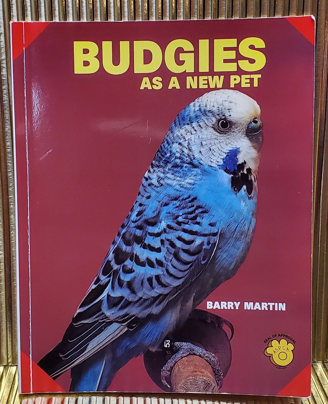 Bird Care Budgies as a New Pet Soft Cover Book by Barry Martin Preowned ...