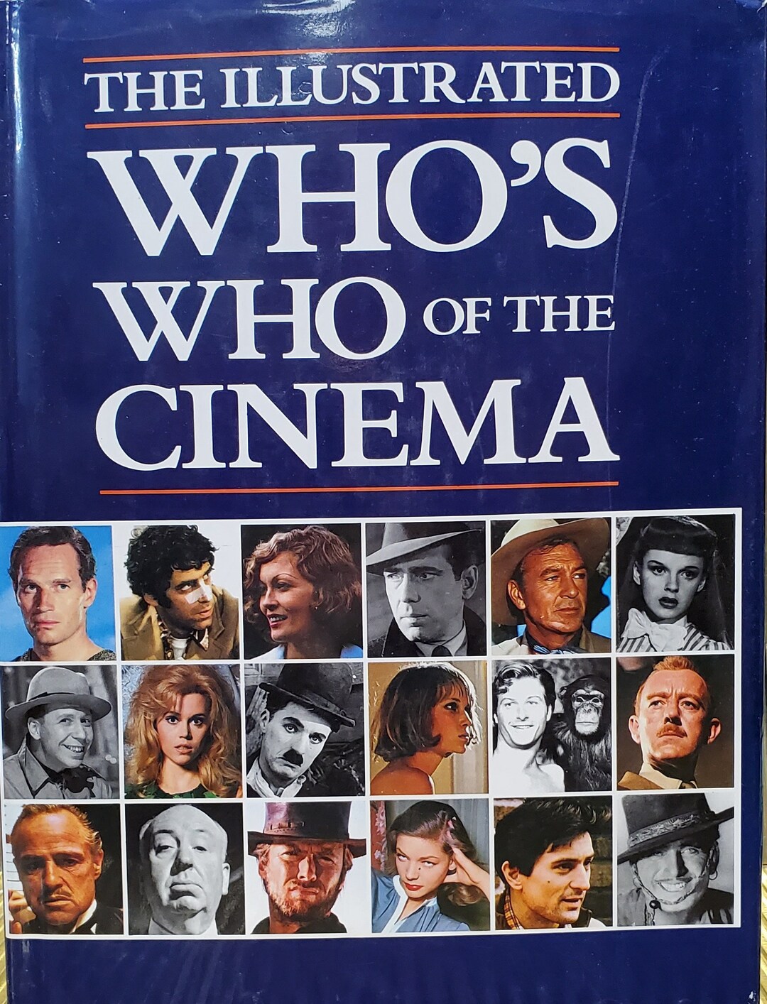 Cinema Book Vintage 1987 the Illustrated Who's Who of the Cinema Hard ...