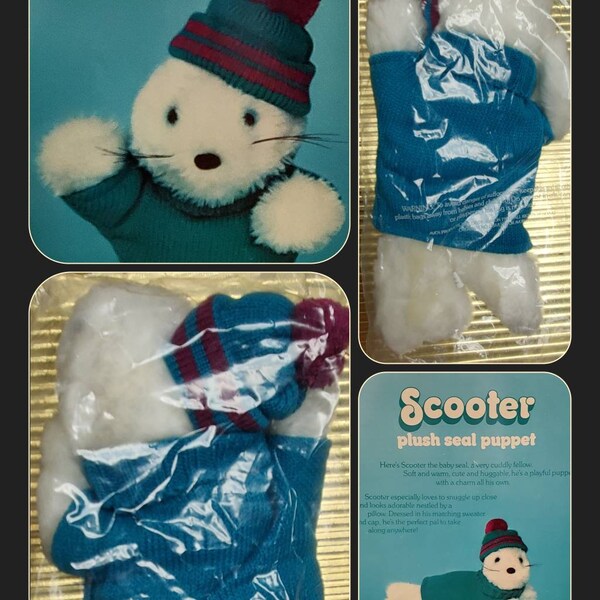 Scooter Puppet - Etsy