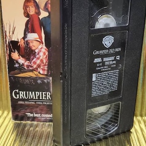Vintage Grumpier Old Men VHS Collector Videocassette Like New - Etsy