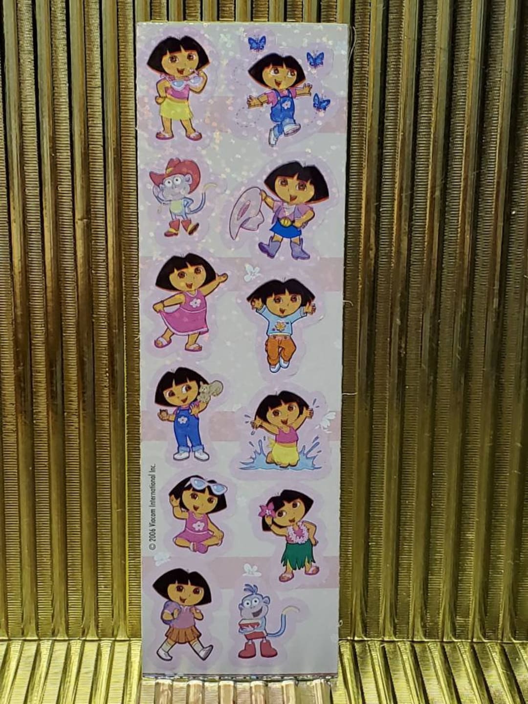 Stickers Dora the Explorer Prismatic Stickers 12 Images per Sheet ...