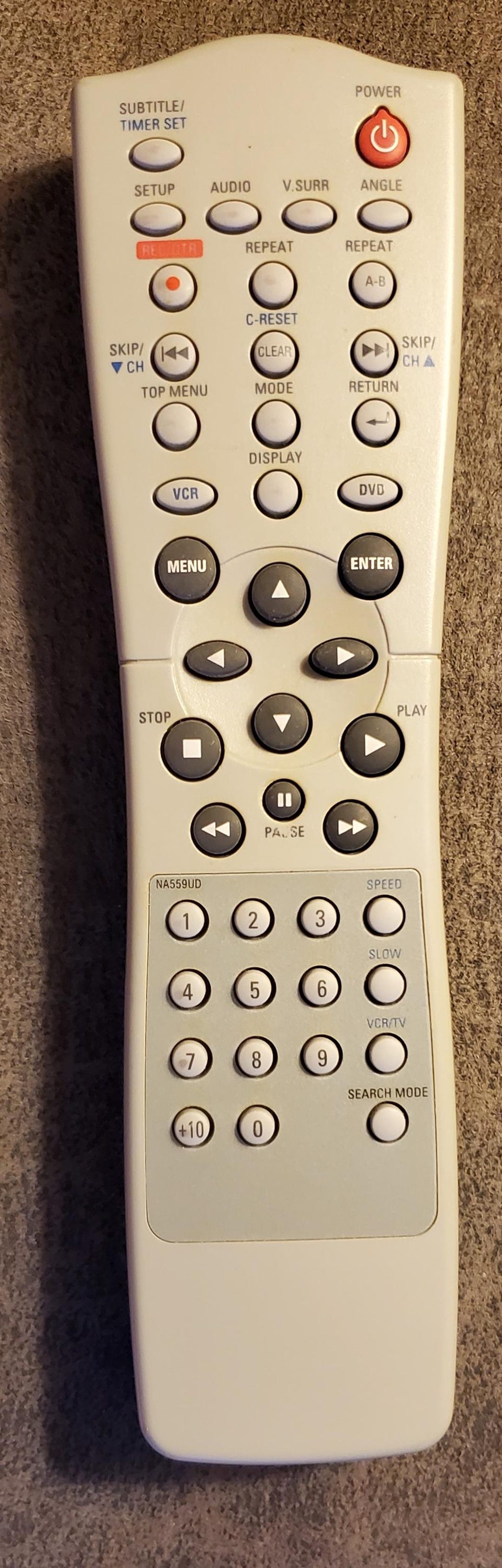 Vintage Universal Remote Control Symphonic RSMSD804 Gadget for Magnavox ...