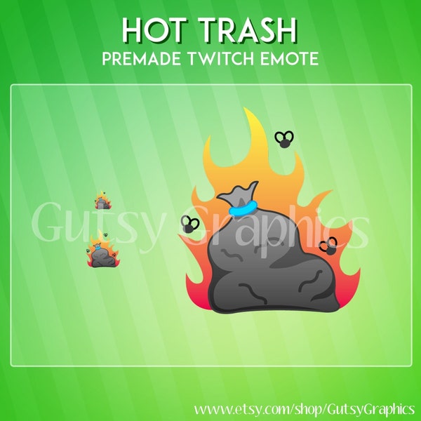 Twitch Emotes Trash Cans - Etsy