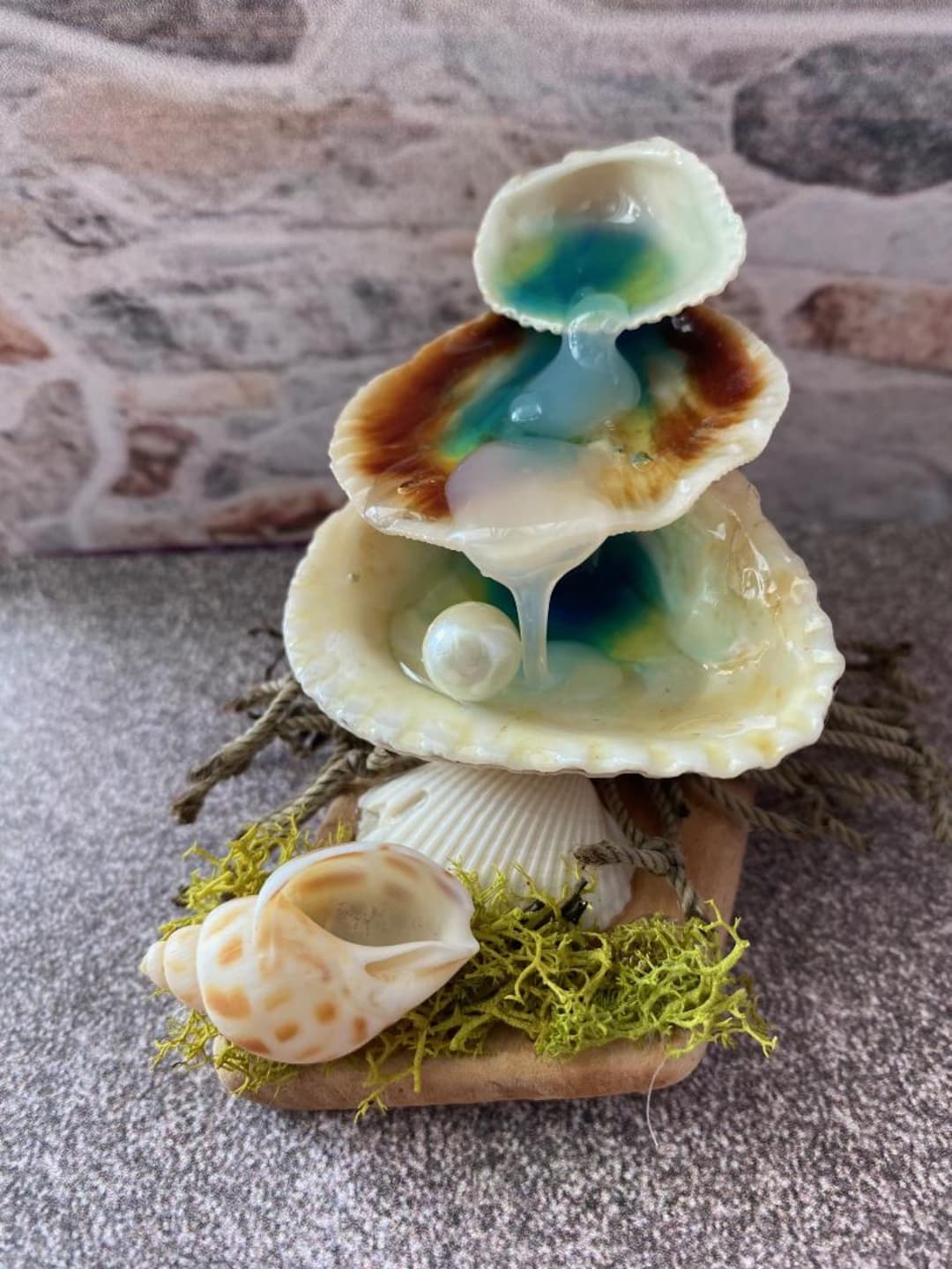 Seashell Fairy Fountain - Etsy