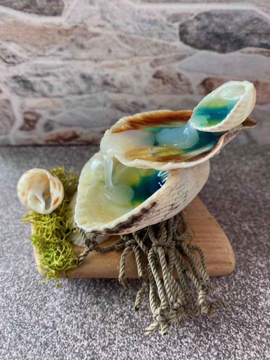 Seashell Fairy Fountain - Etsy