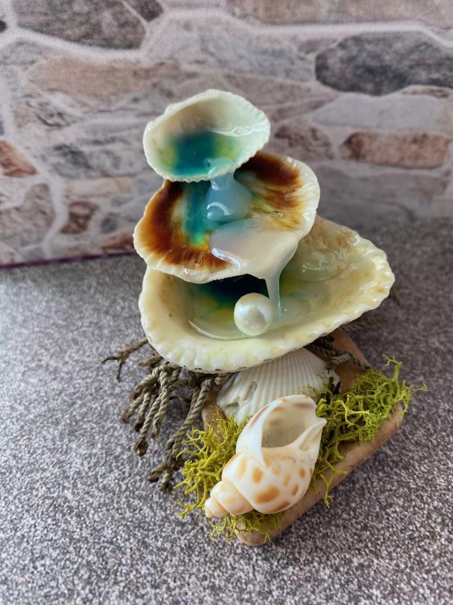 Seashell Fairy Fountain - Etsy