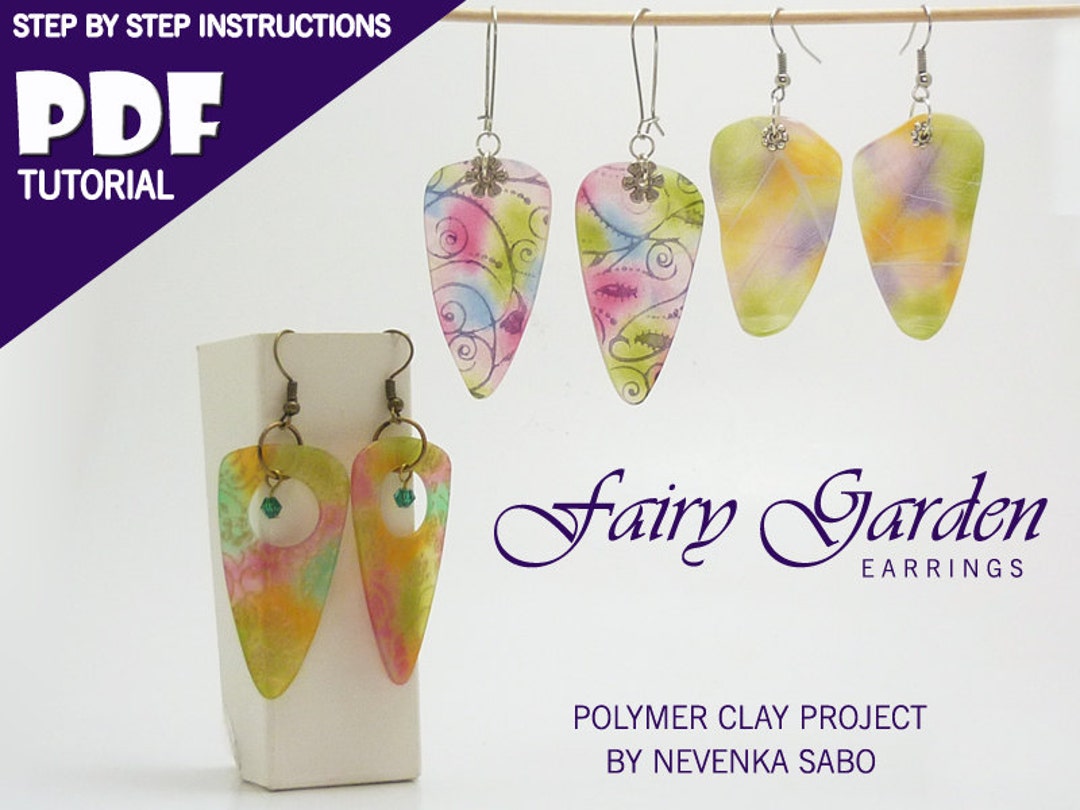 Polymer Clay Tutorial, Step by Step E-book, PDF Tutorial, , Fairy ...