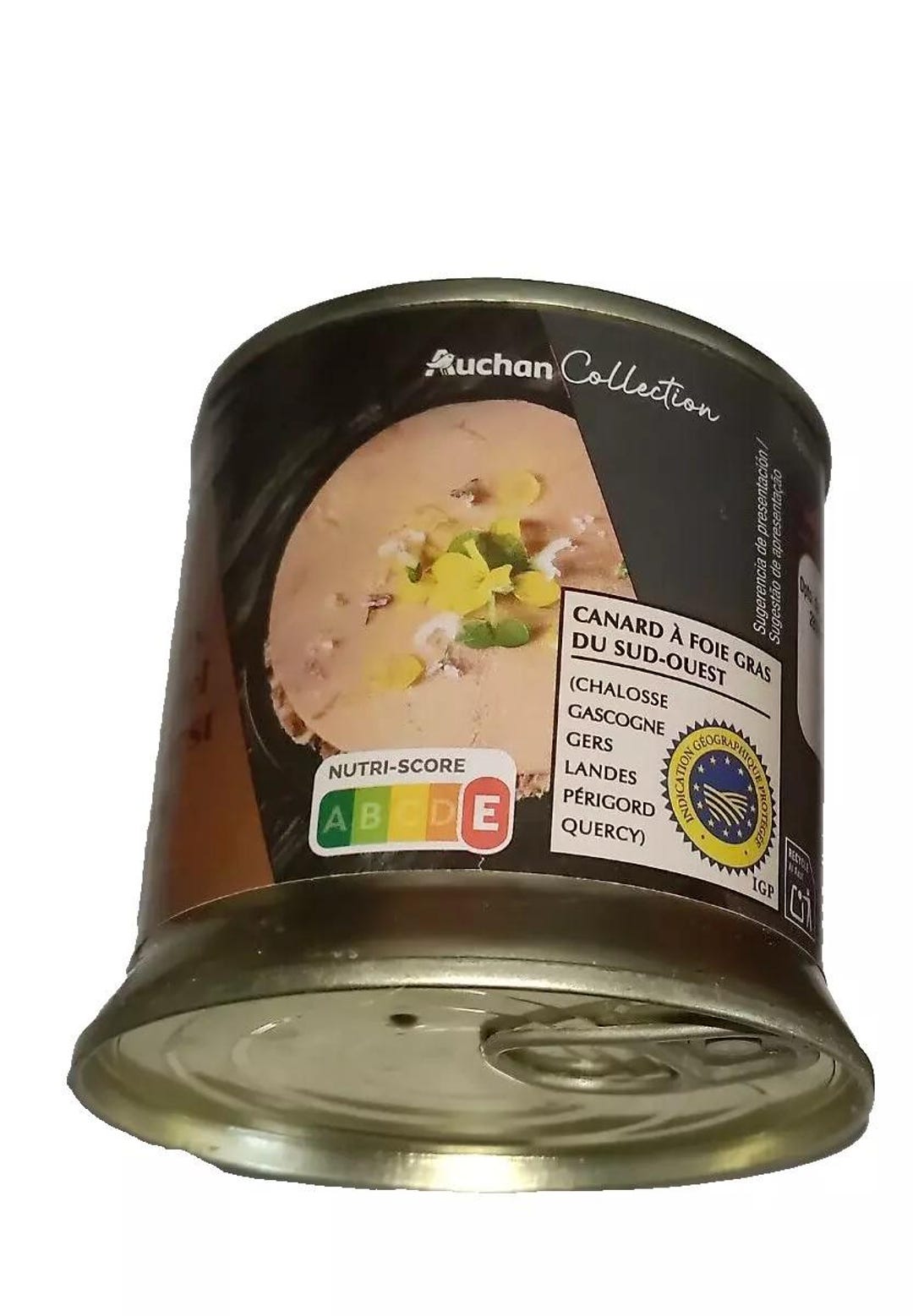 Foie Gras Bloc Canard 200g Sud-ouest With Pieces Duck Liver Food ...