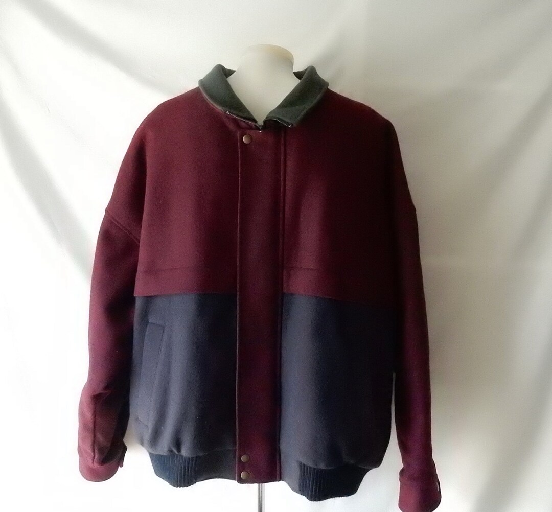 Sz XL Pendleton Stadium Varsity Jacket - Virgin Wool W Thinsulate Fill ...