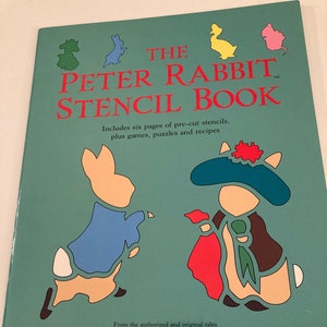 The Peter Rabbit Stencil Book 1993 - Etsy