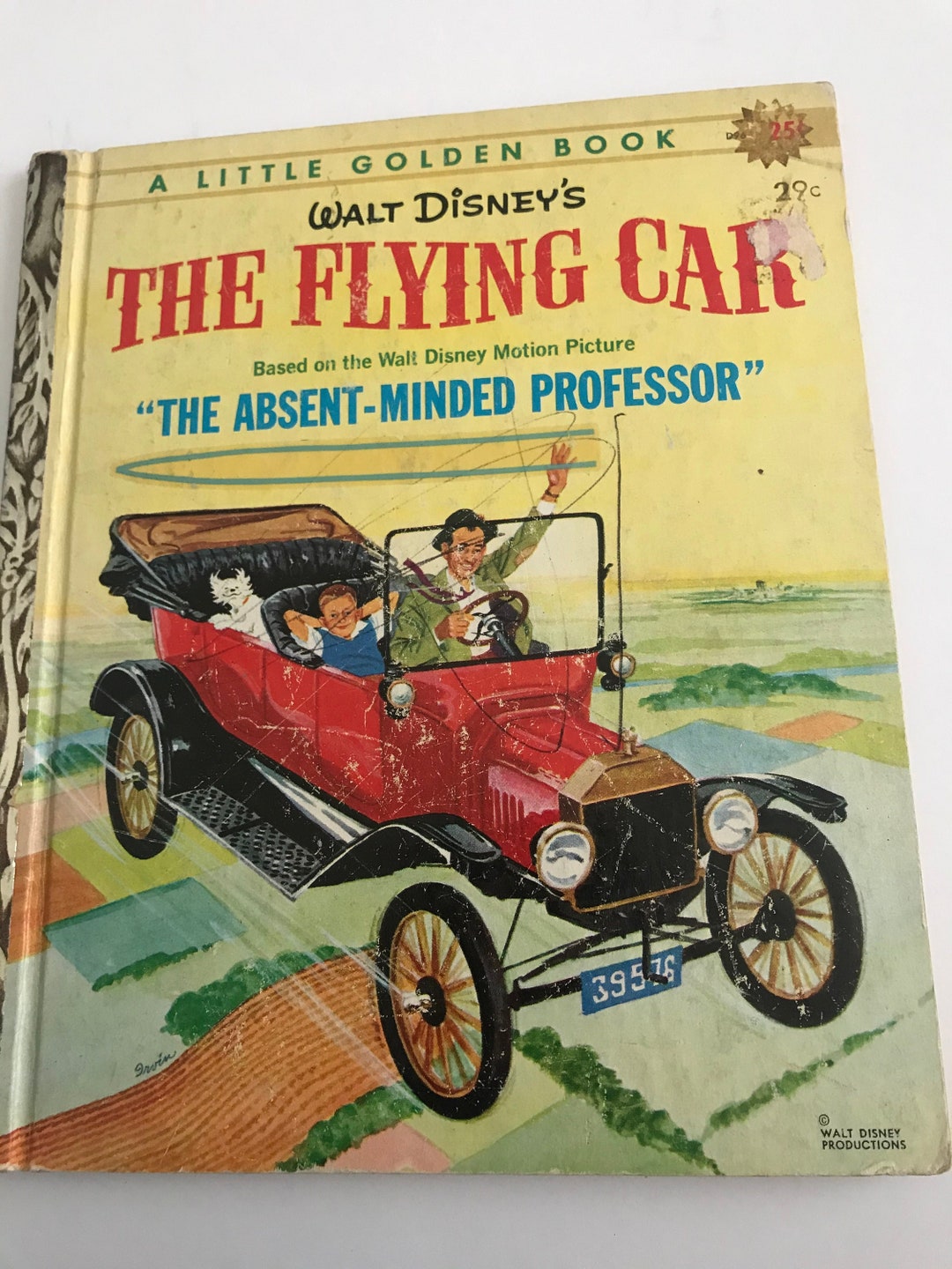 Walt Disney’s the Flying Car - Golden Book - 1961 - Etsy