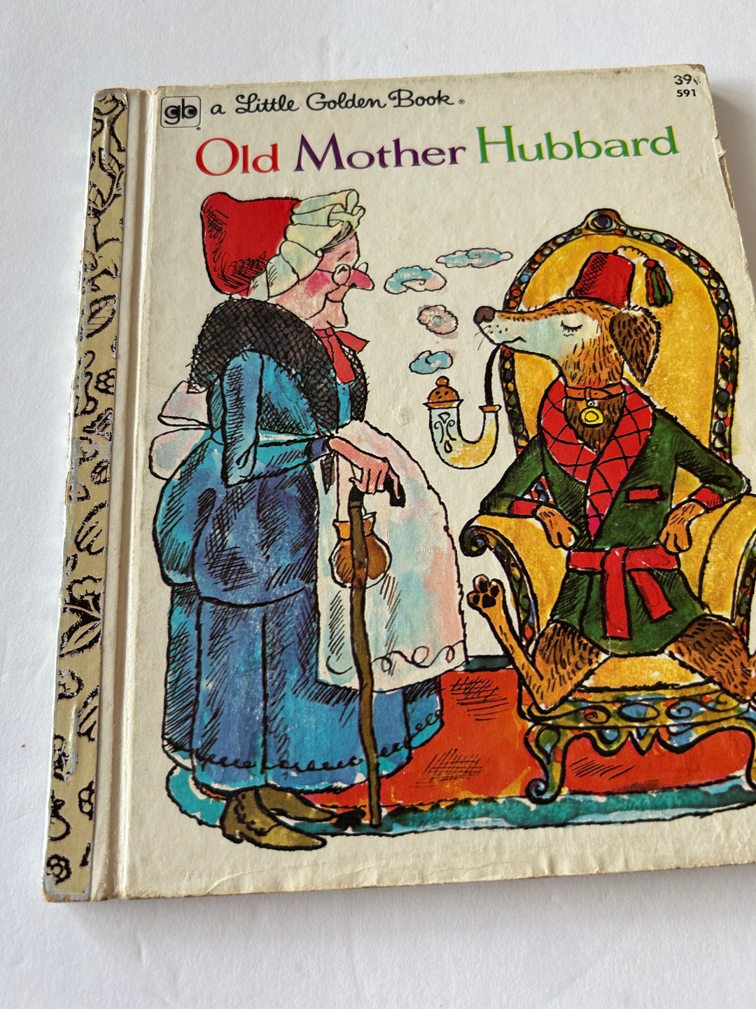 Old Mother Hubbard Golden Book - 1974 - Etsy