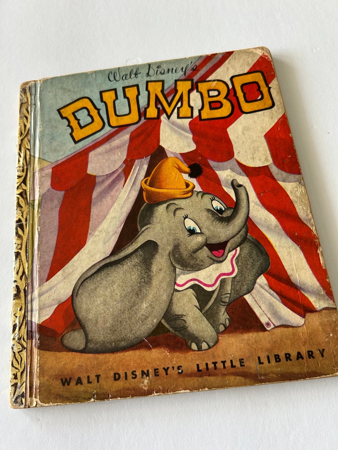 Walt Disney’s Dumbo Golden Book - 1947 - Etsy