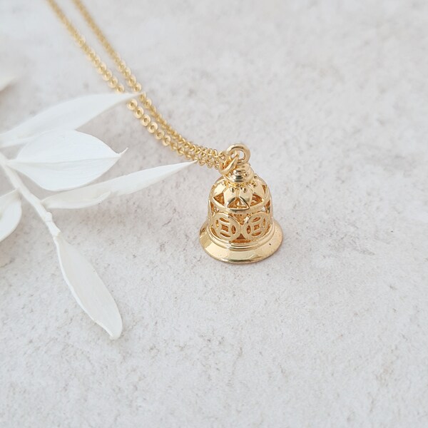 Bell Necklace - Etsy