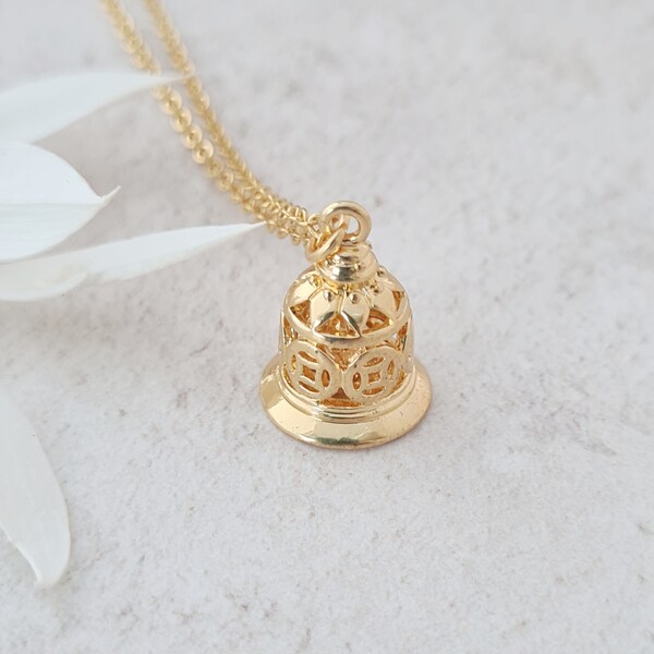 Bell Necklace - Etsy