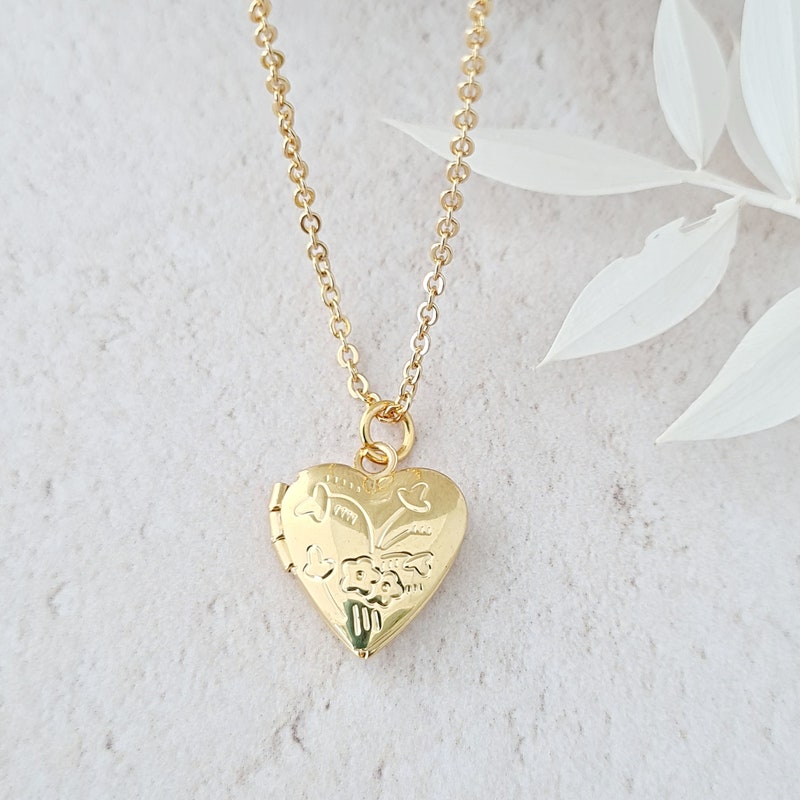 Simple Gold Locket - Etsy