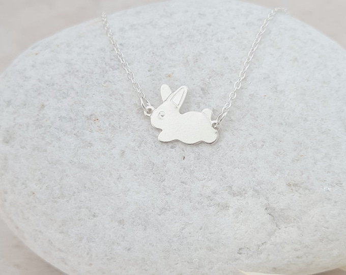 Vintage Avon Bunny Family Necklace 4 Gold Tone Rabbits in a Row Choker ...