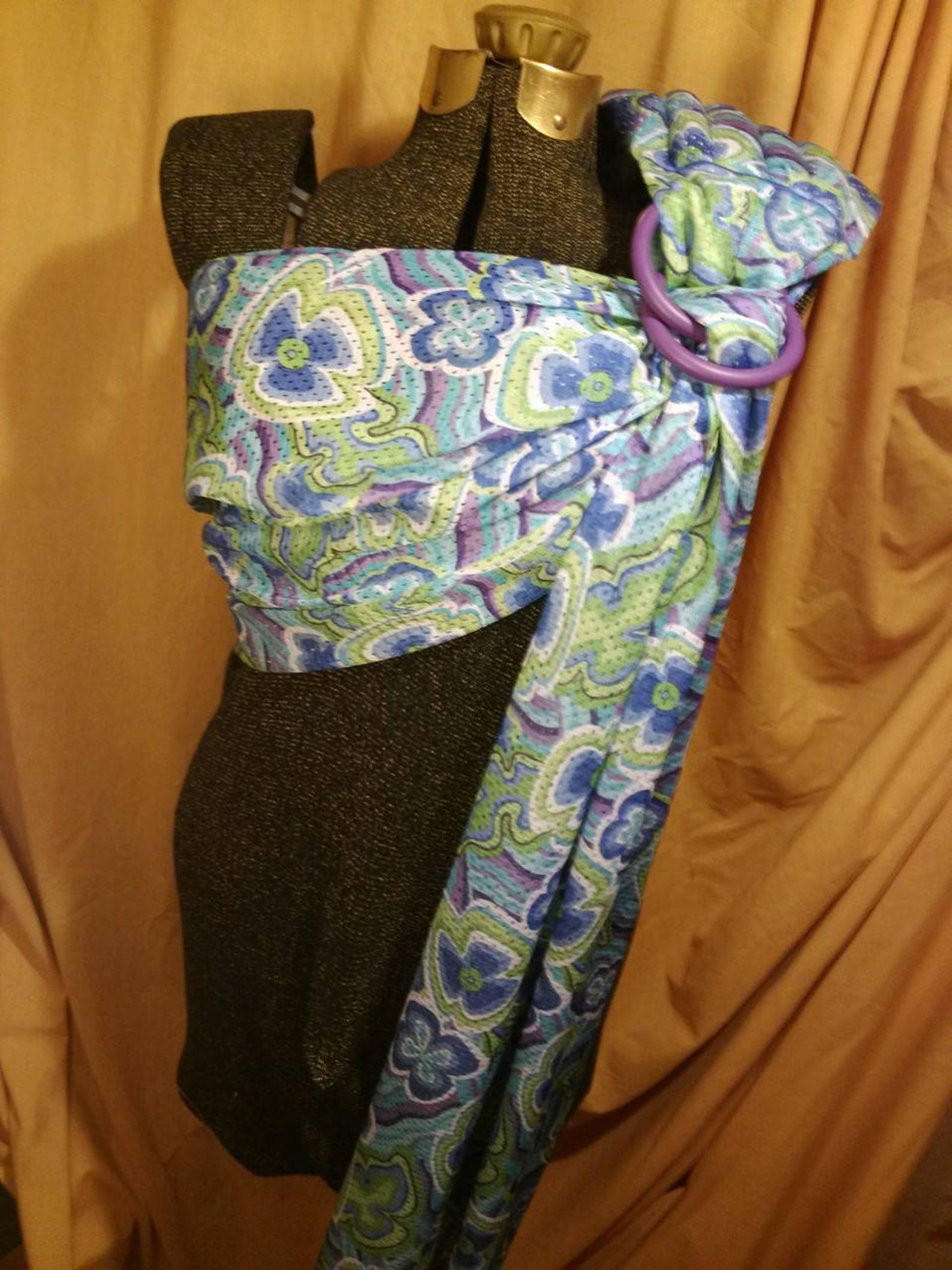 Custom PRINT Mesh Ring Sling water Slingchoose Your Fabric - Etsy