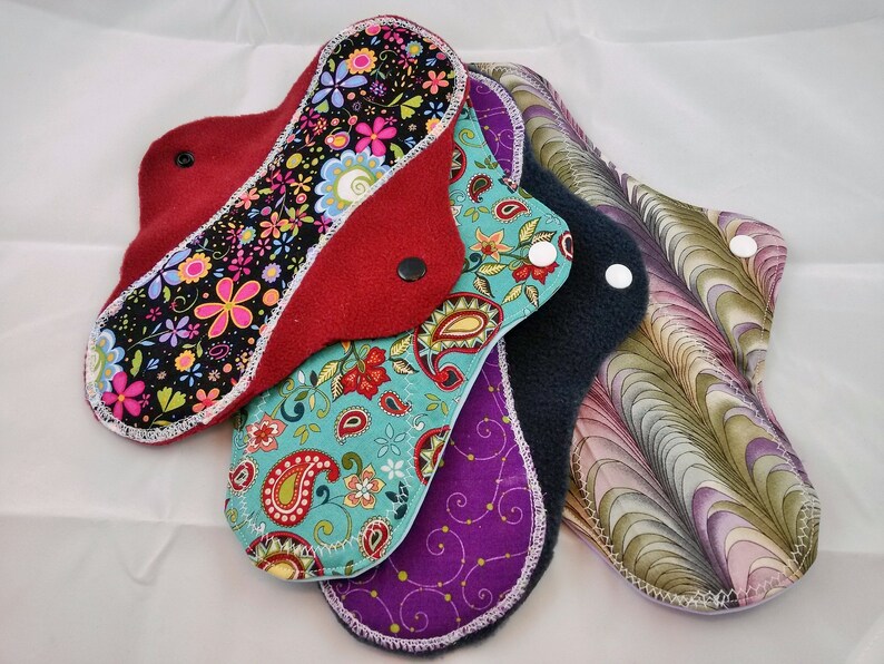 9 light Day surprise Cloth Menstrual Pad - Etsy