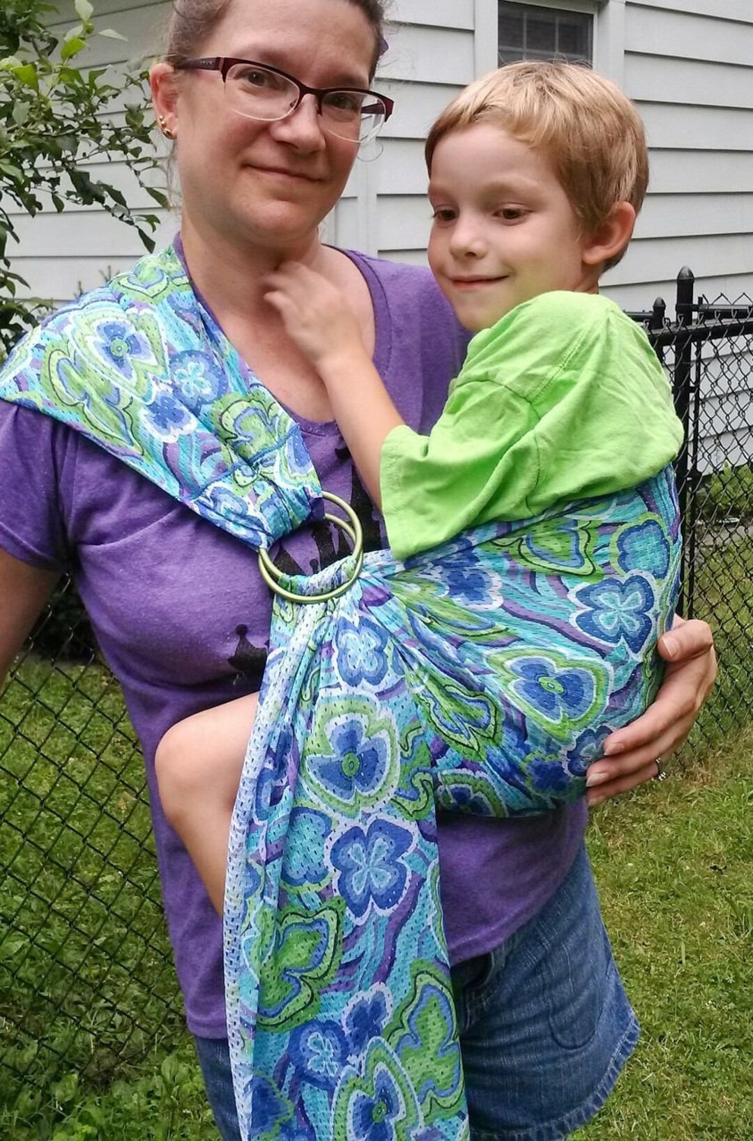 Custom PRINT Mesh Ring Sling (water Sling)--choose Your Fabric & Rings ...