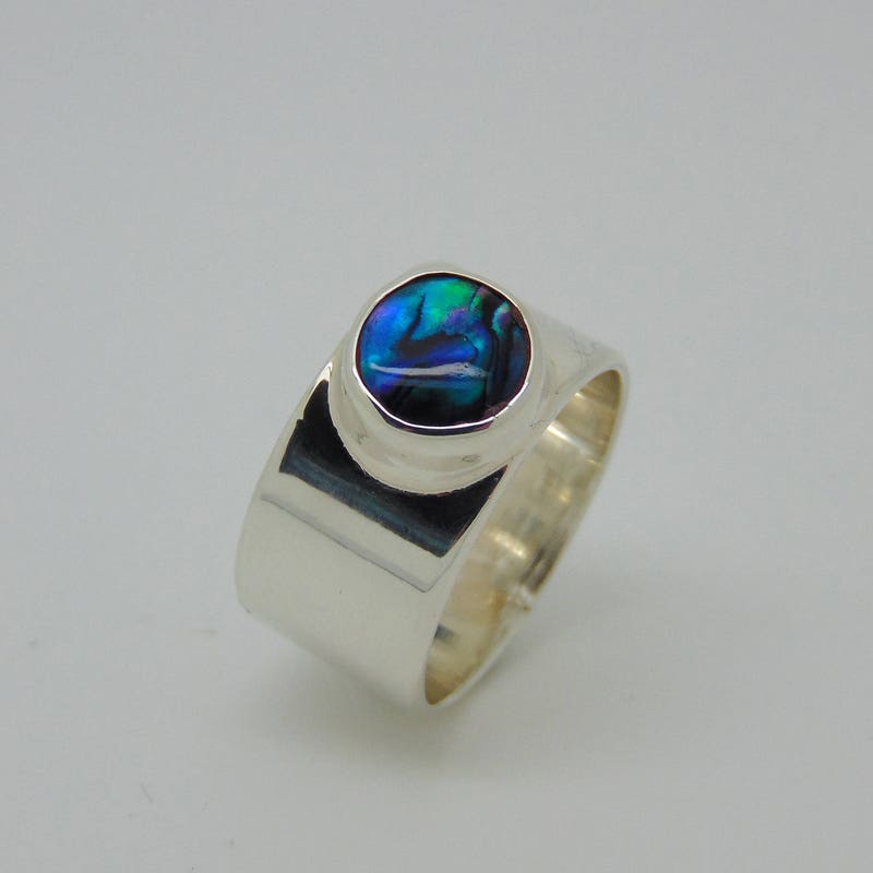 Abalone Ring - Etsy